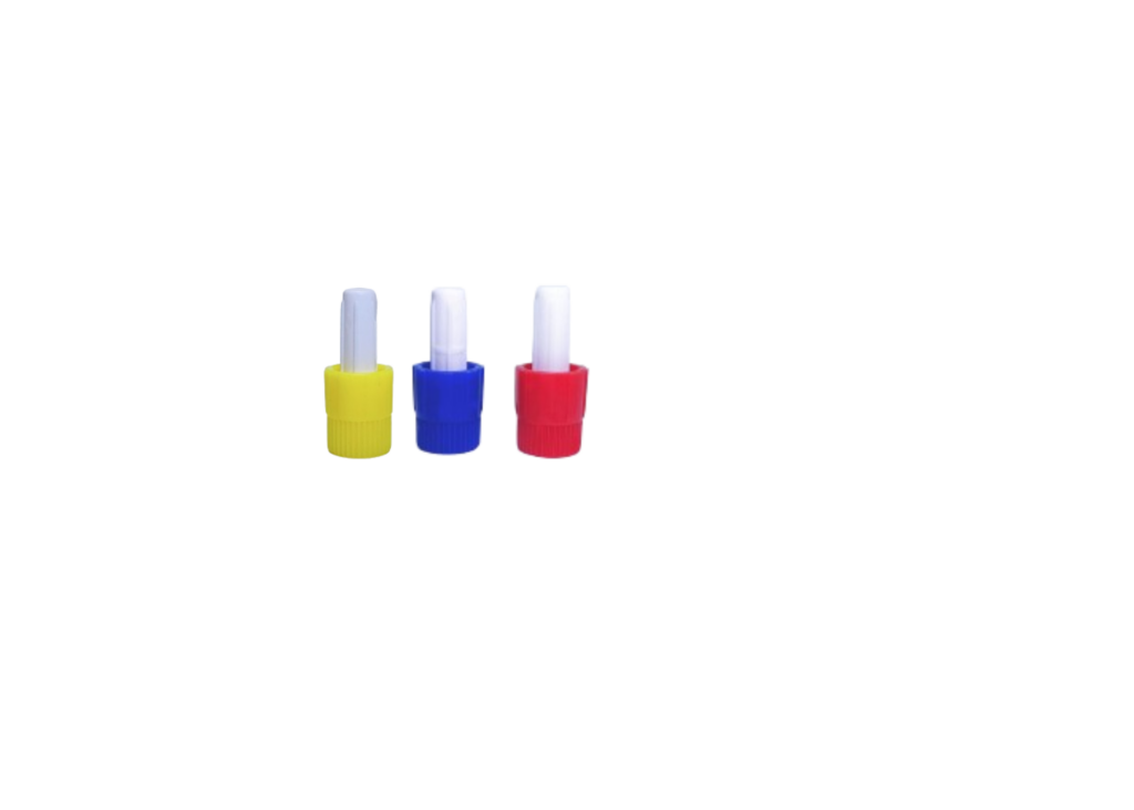 Individual Luer Lock Caps - Molded Products Incorporated